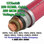 250 KCMIL Cable Price, 250 MCM Wire Pricing / Cost to buy / Specs