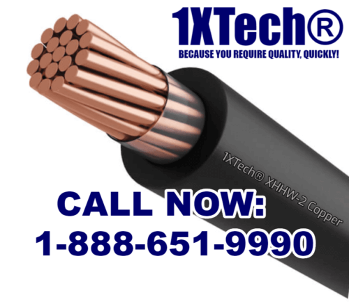 XHHW-2 Copper Wire 1XTech® [Amps, Specs, Price, Direct Burial Data]